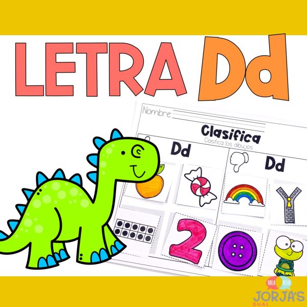 Letra d Sílabas con da de di do du Hojas de trabajo y actividades ...