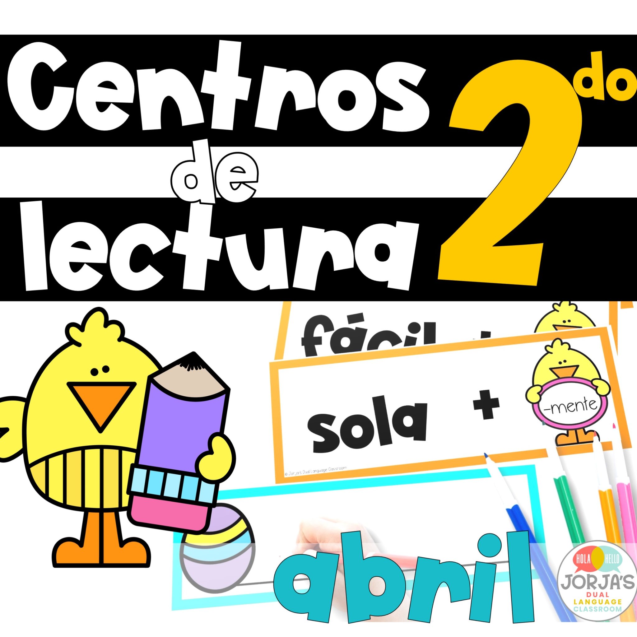 Centros de lectura segundo grado ABRIL Second grade literacy centers in ...