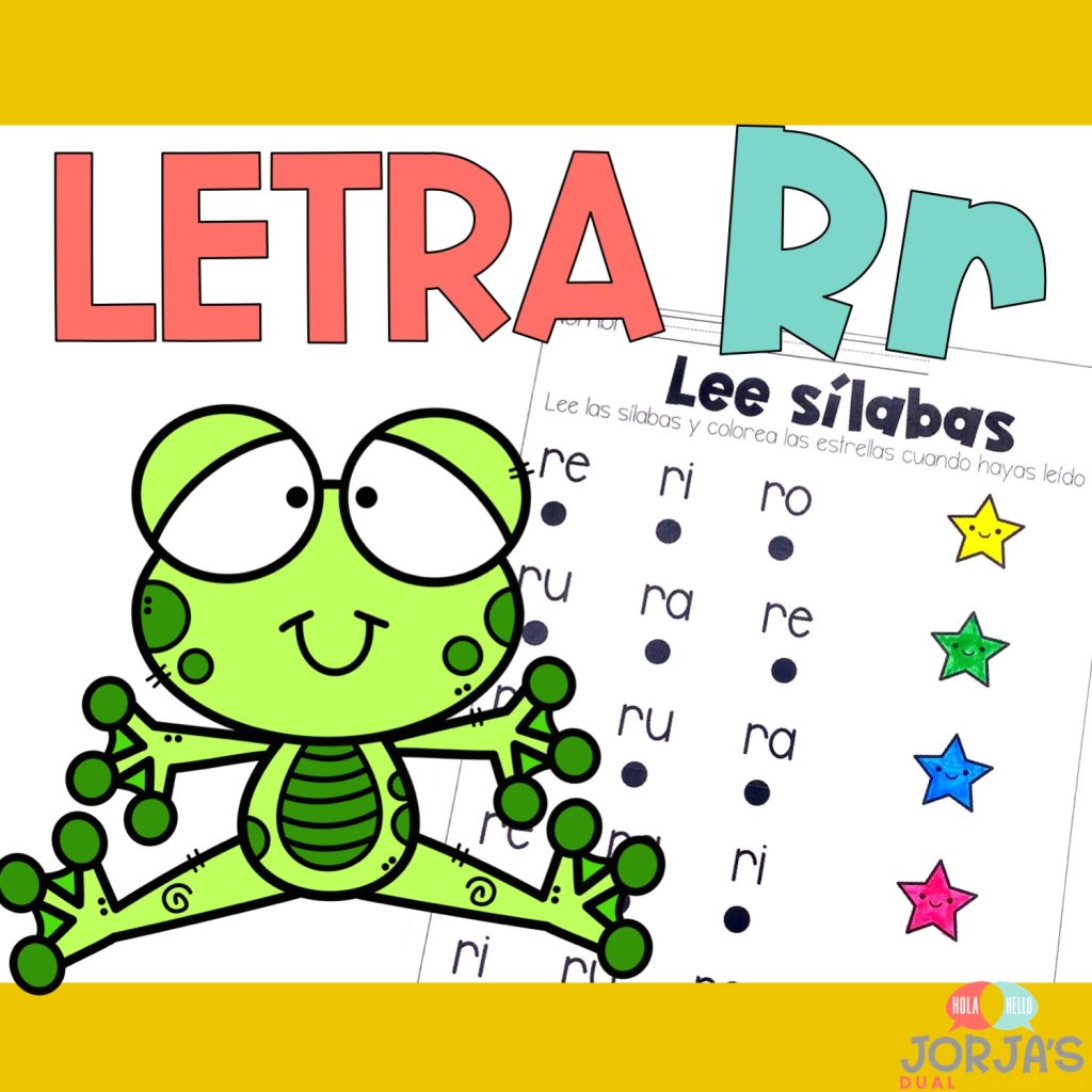 Letra r Sílabas con ra re ri ro ru Hojas de trabajo y actividades ...