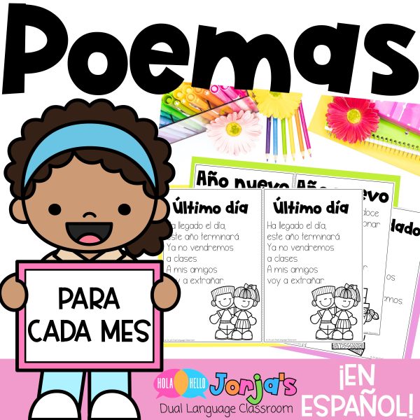 Poemas poesía para cada mes Poems Poetry in Spanish Seasonal and ...