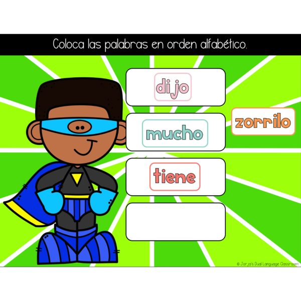 Centros de lectura para primero DIGITAL Héroes 1st Grade Spanish ...