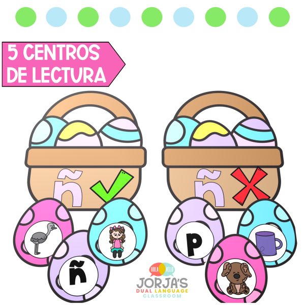 Centros de lectura y matemáticas PRE KINDER Prek Centers in Spanish ...