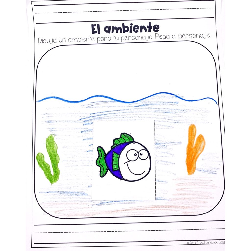 Elementos del cuento Actividades Hojas de trabajo Story Elements in ...