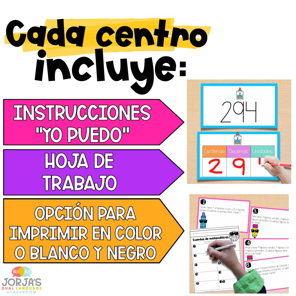 Centros de matemáticas SEGUNDO GRADO agosto 2nd Grade Spanish Math ...