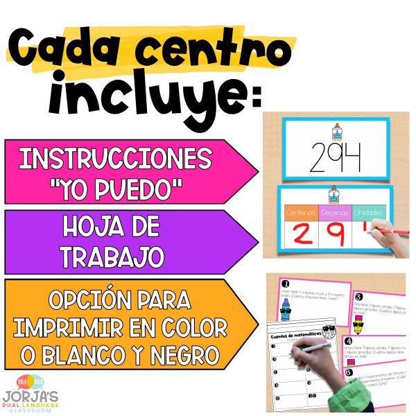 Centros de matemáticas SEGUNDO GRADO agosto 2nd Grade Spanish Math ...