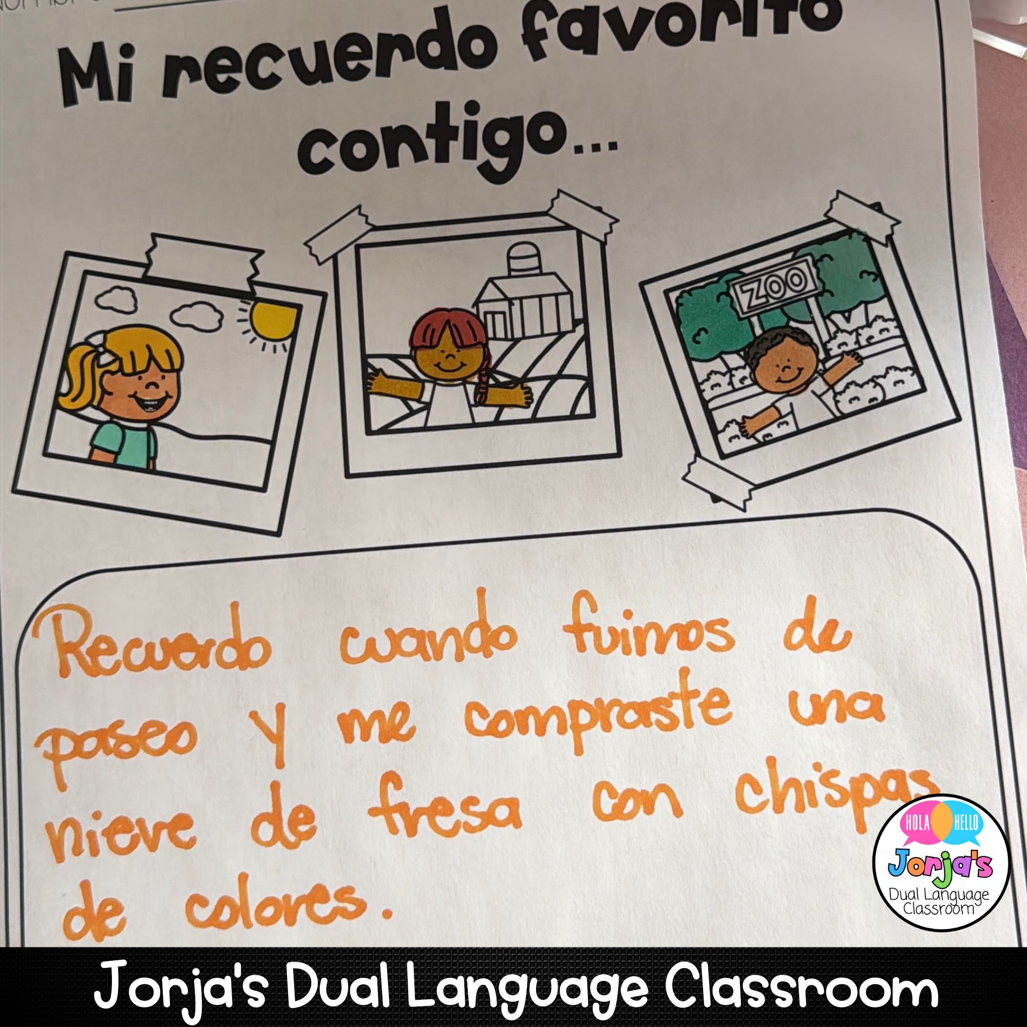Día de las madres Actividades para niños - Jorja's Dual Language Classroom