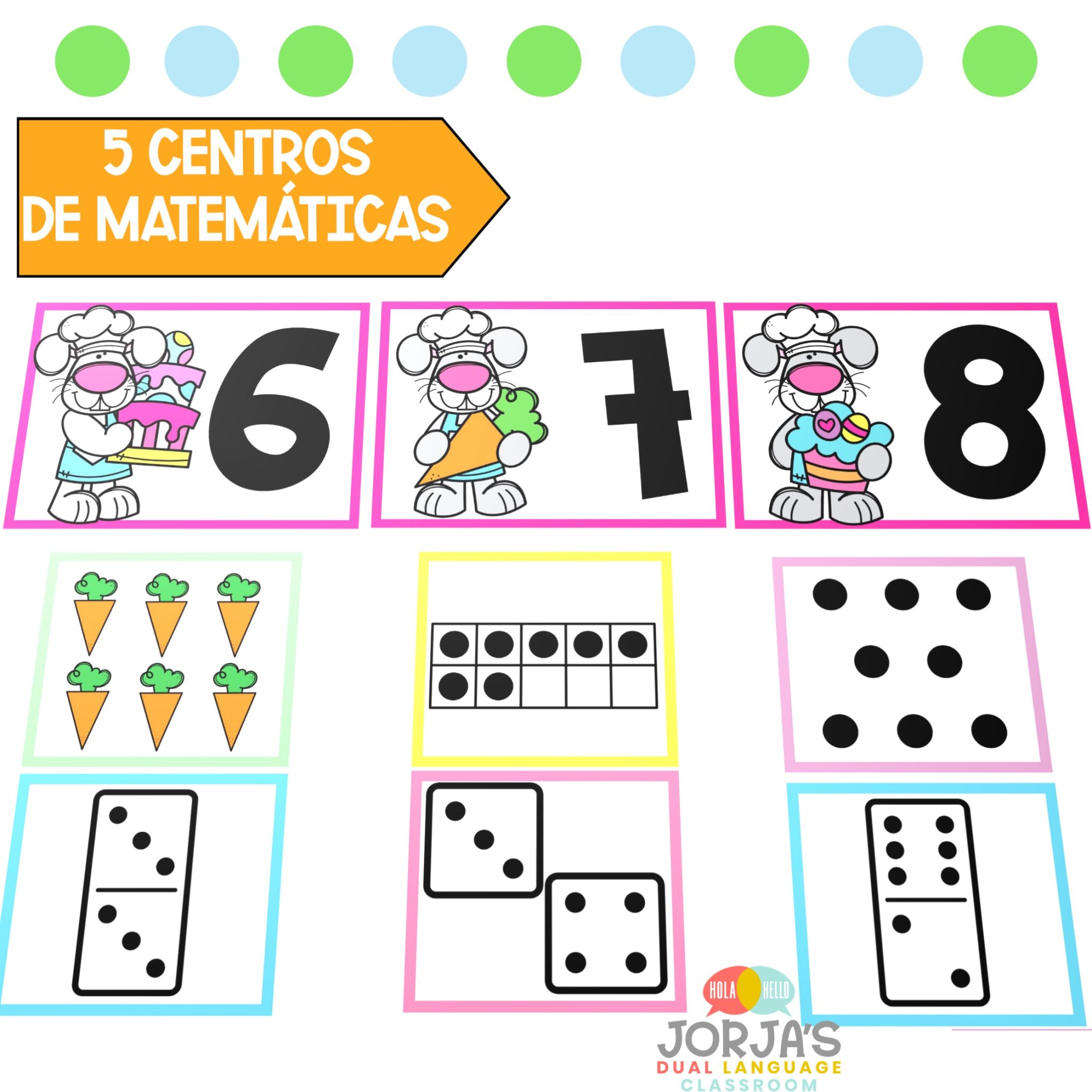 Centros de lectura y matemáticas PRE KINDER Prek Centers in Spanish ...