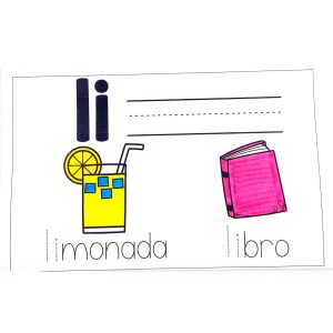 Letra l Sílabas con la le li lo lu hojas de trabajo y actividades ...