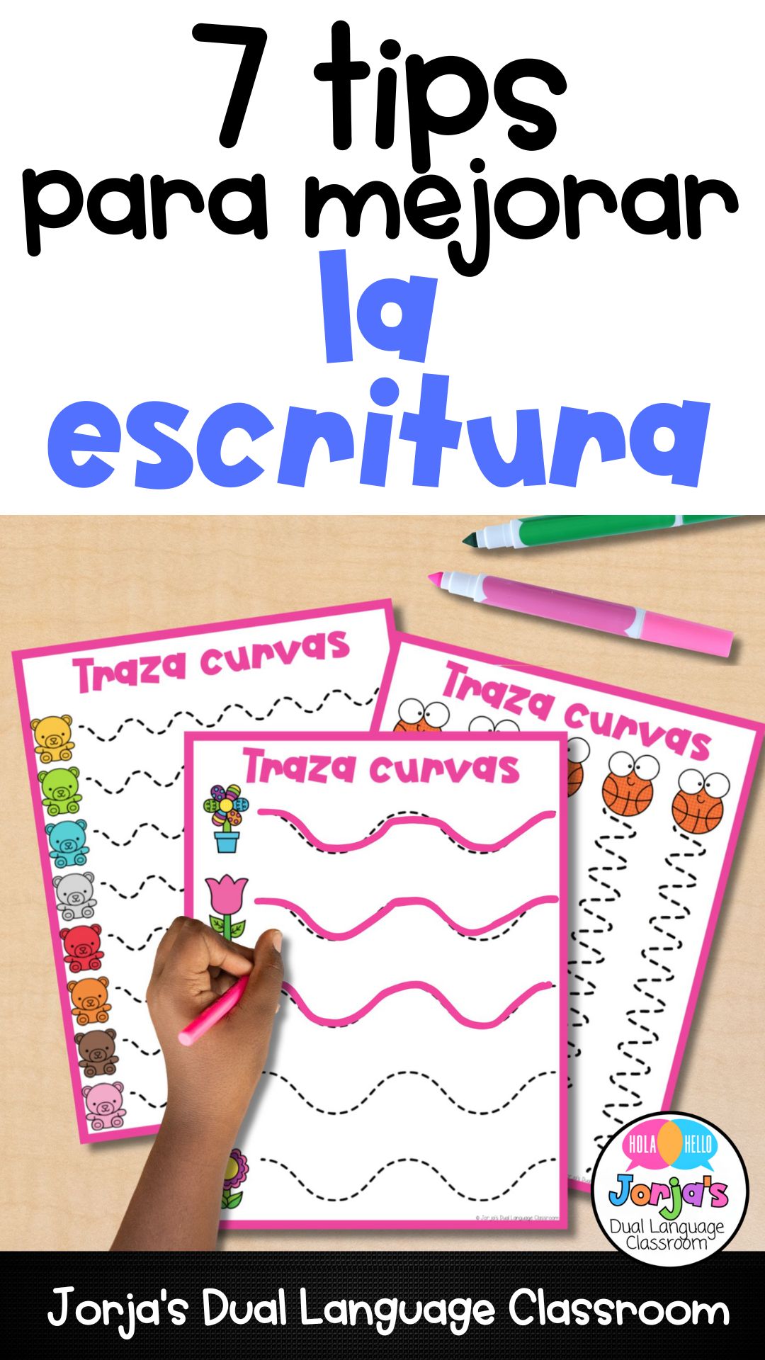 7 Consejos para mejorar la escritura en niños - Jorja's Dual Language ...