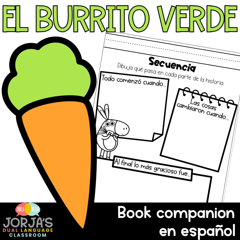 El burrito verde Book Companion - Jorja's Dual Language Classroom