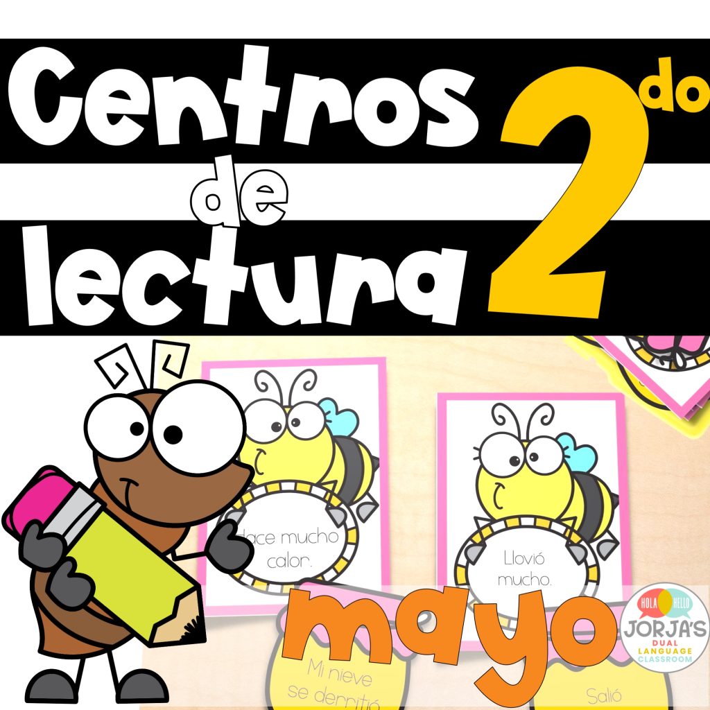 Centros de lectura mayo segundo grado Reading Activities Spanish for ...