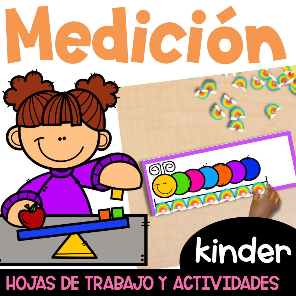 Medición Actividades Measurement in Spanish Activities and Worksheets ...