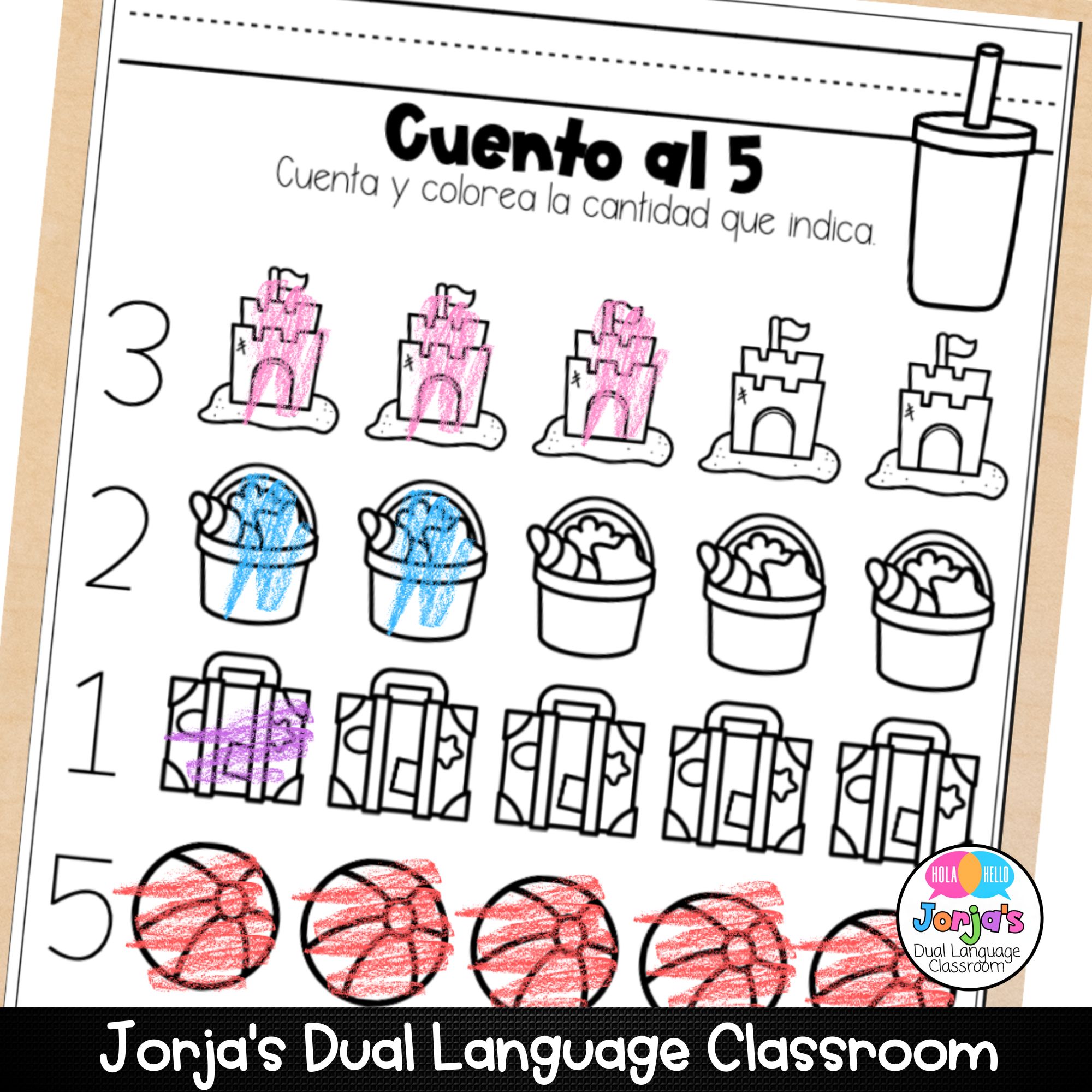 Repasos para Verano Preescolar Kinder y Primero - Jorja's Dual Language ...
