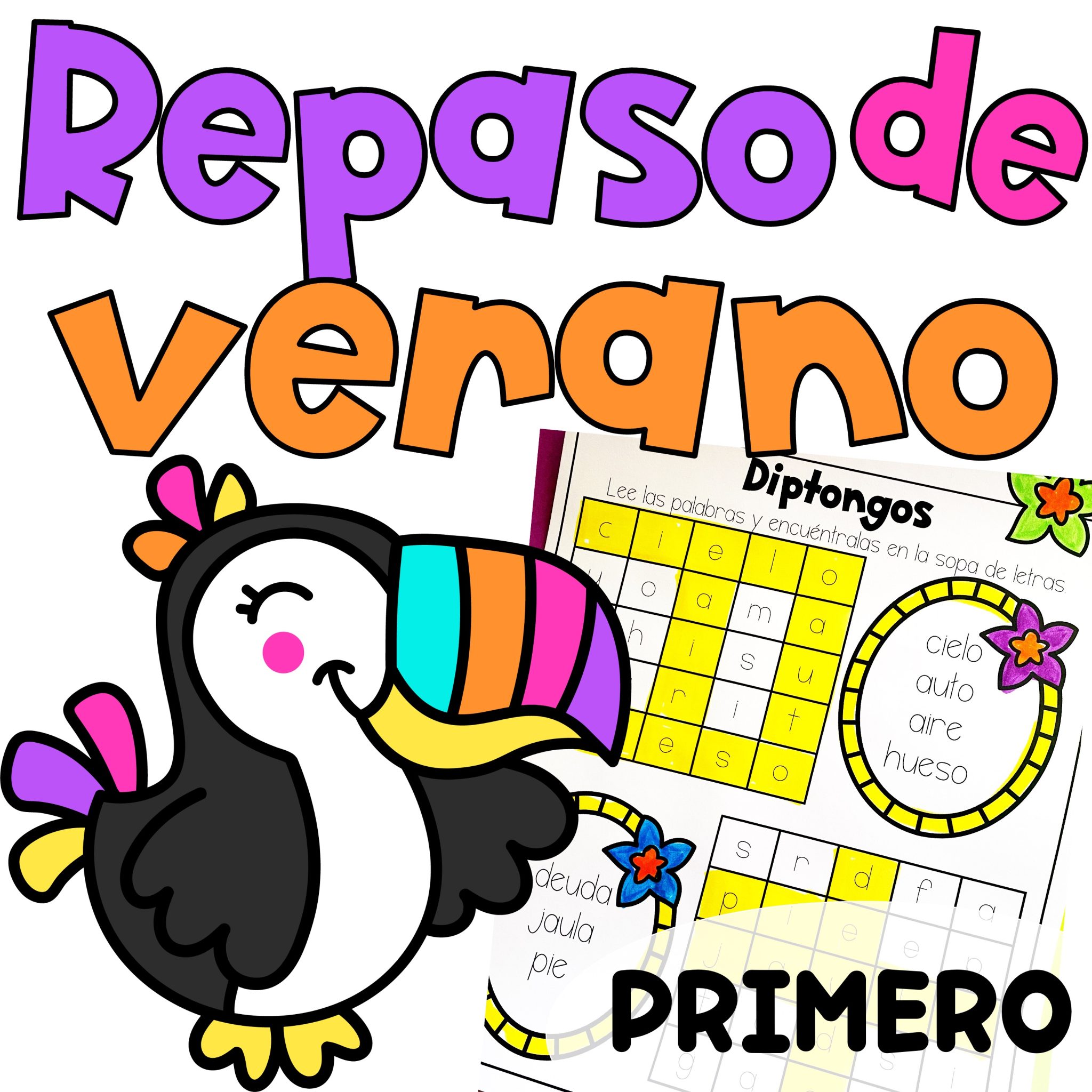 Repaso de verano preescolar Summer Review in Spanish Prek Activities ...