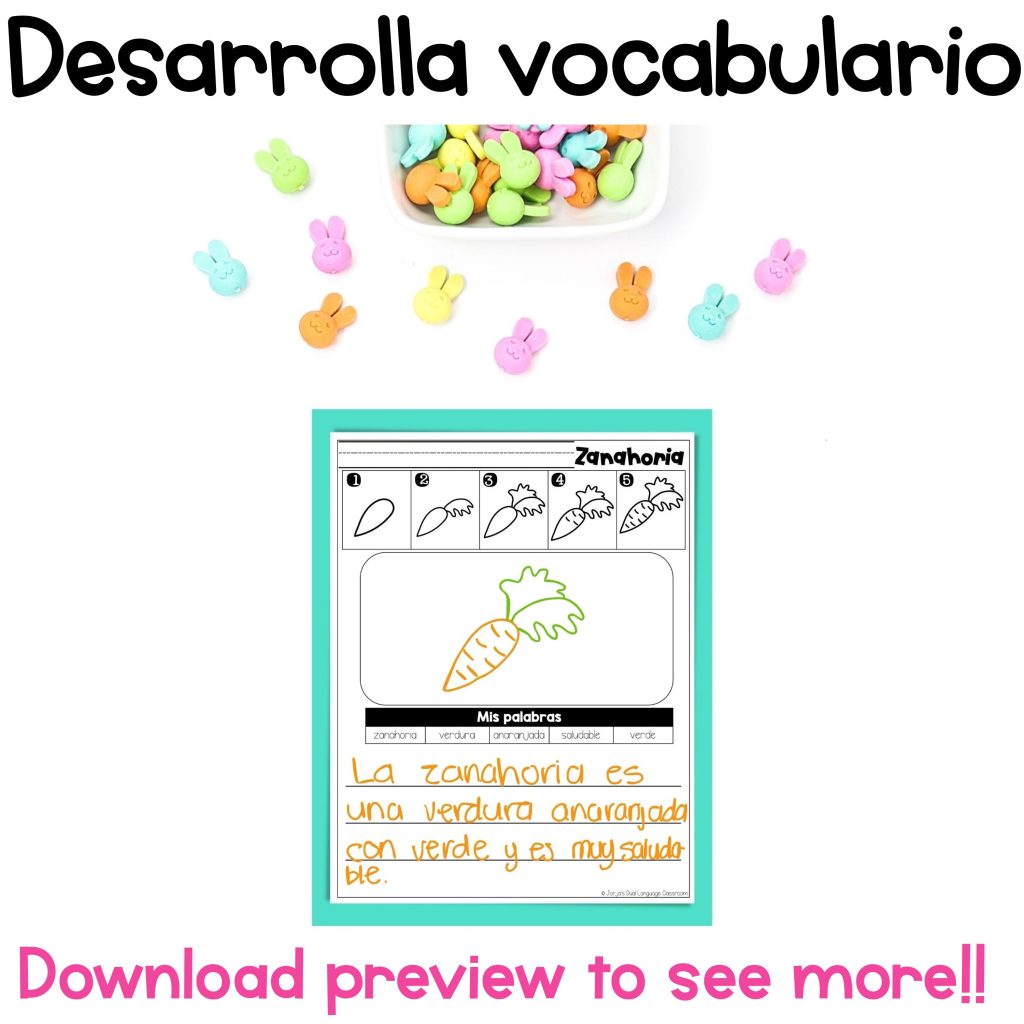 Escritura Pascua Writing in Spanish Directed Drawing Dibuja y Escribe ...