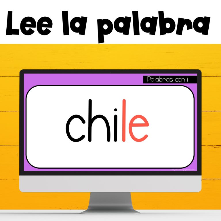 Palabras con i Diapositivas - Jorja's Dual Language Classroom