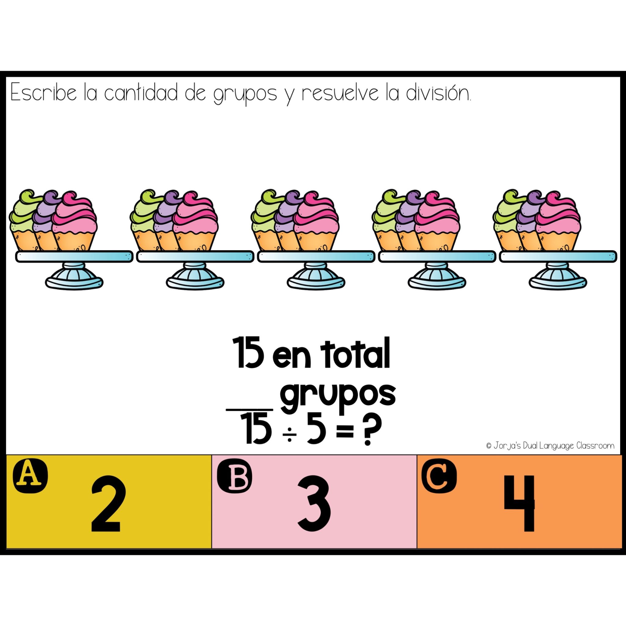 División en Español Actividades Digitales Google Slides Seesaw Segundo ...