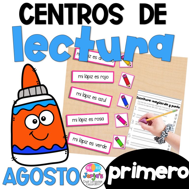 Kinder Literacy Centers Spanish Centros de Lectura para Kinder ...