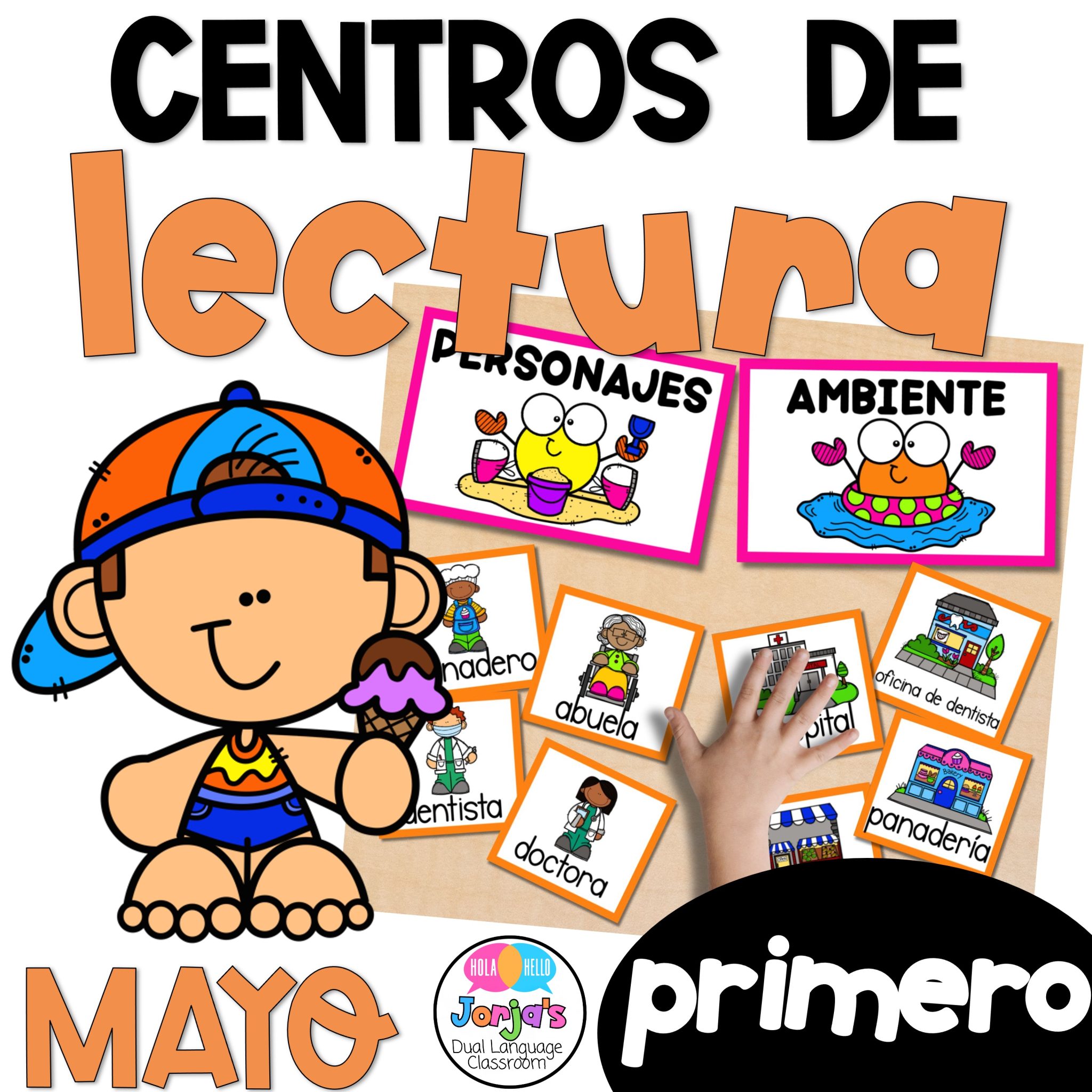 Centros de lectura segundo grado ABRIL Second grade literacy centers in ...