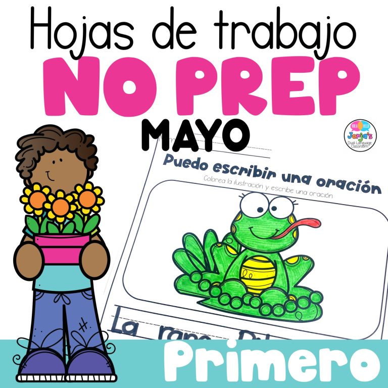 Hojas de trabajo PRIMER GRADO Mayo NO PREP Lectura escritura ...