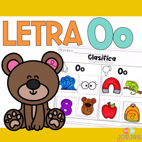 Letra O Sonidos iniciales hojas de trabajo y actividades Letter O ...