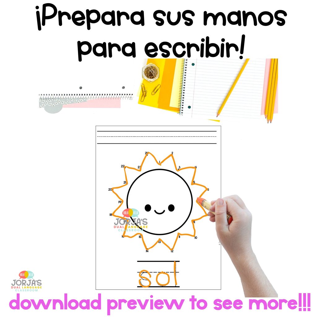 Motricidad fina Conecta los puntos Actividades Verano Summer in Spanish ...