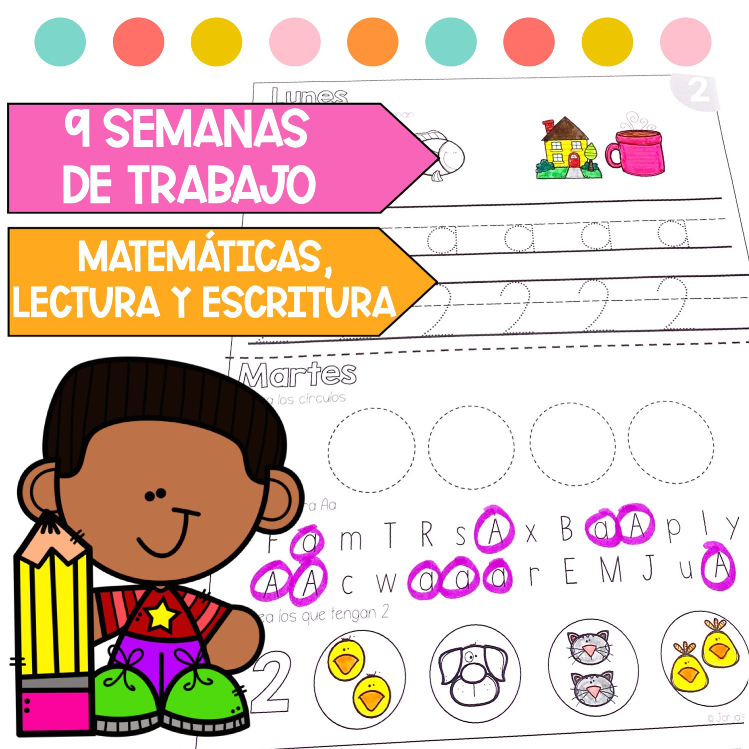 Tarea Kinder Homework Spanish for Kindergarten Morning Work - Jorja's ...