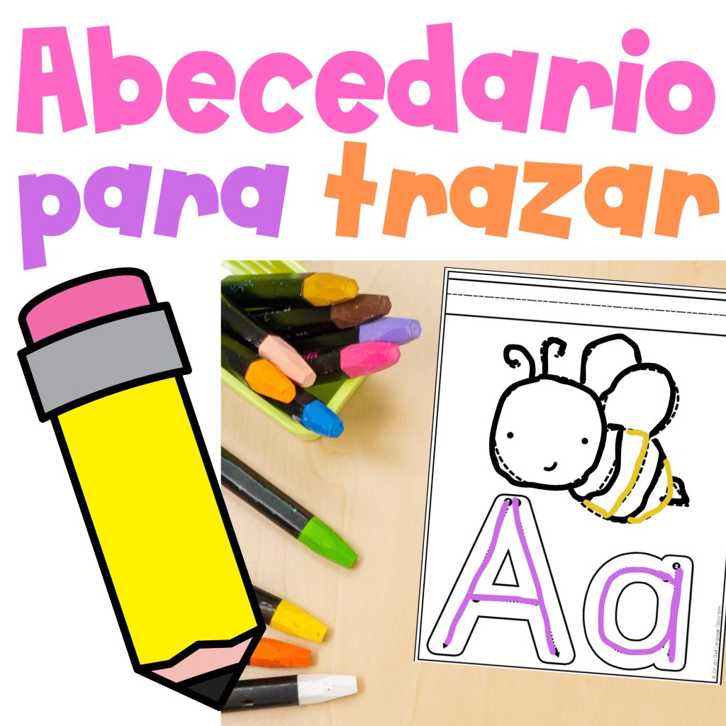Abecedario para trazar Hojas de trabajo en español Alphabet Worksheet ...
