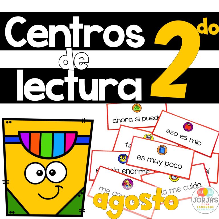 Second Grade Literacy Centers Spanish Centros de lectura segundo grado ...