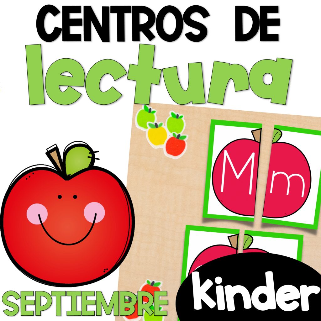 Kinder Literacy Centers Spanish Centros de Lectura para Kinder ...