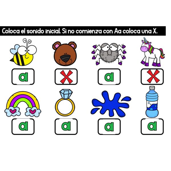 Letra A Digital para Google Slides™ y Seesaw™ Activities in Spanish ...