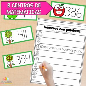 Centros de matemáticas SEGUNDO GRADO agosto 2nd Grade Spanish Math ...