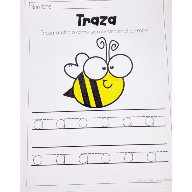 Letra Aa Letter A Spanish Las vocales Actividades y hojas de trabajo ...
