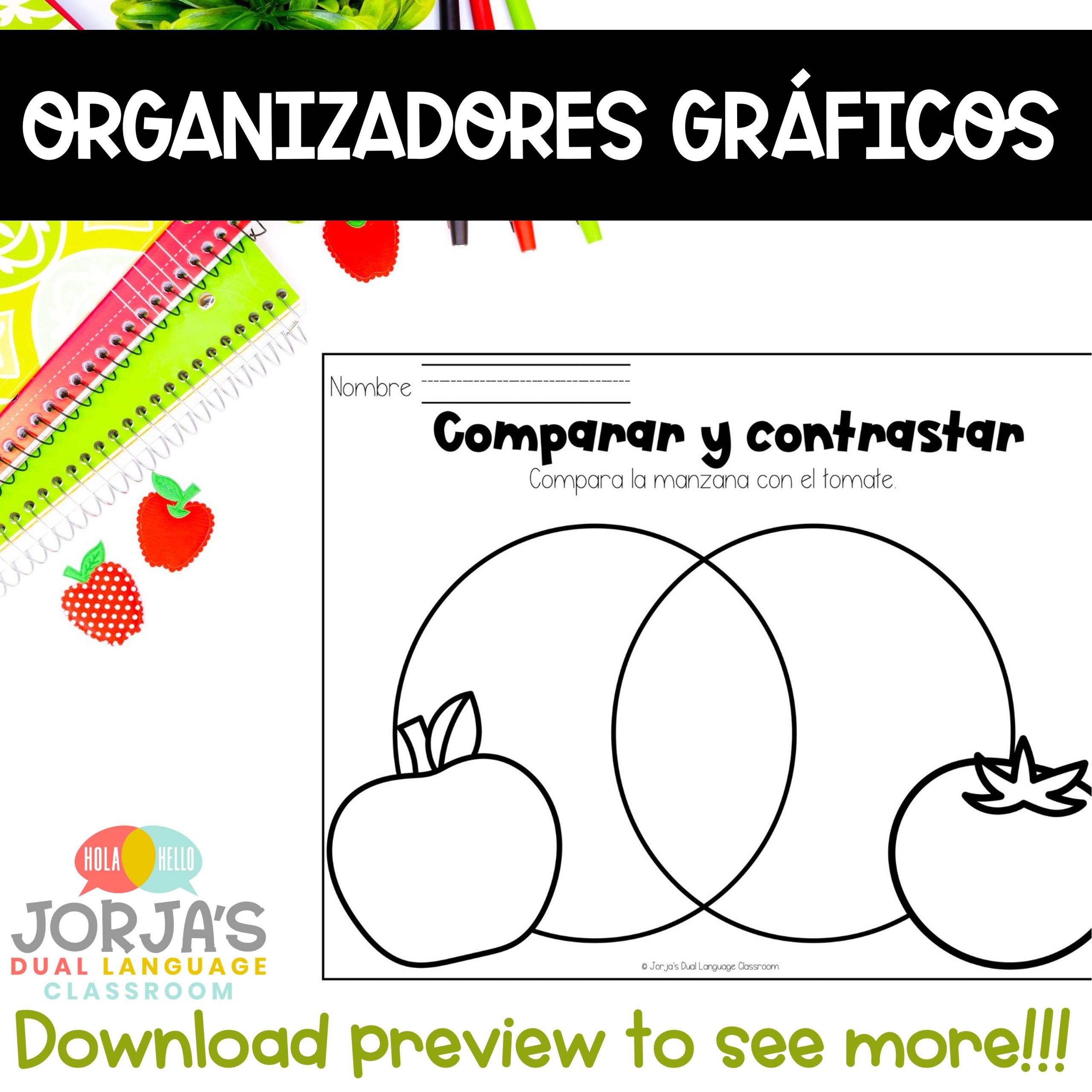 Manzanas Actividades Diapositivas y Hojas de trabajo Apples Activities ...