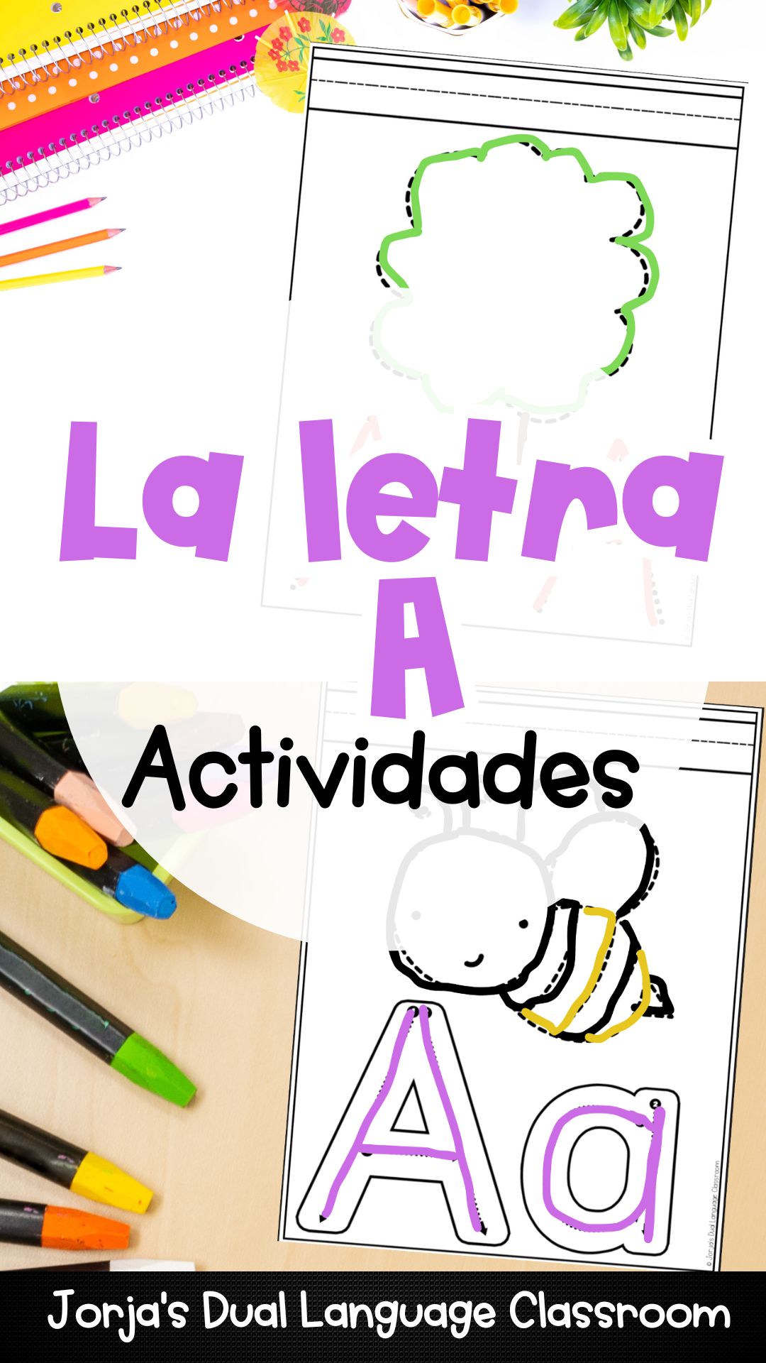 Actividades divertidas para enseñar la letra A - Jorja's Dual Language ...