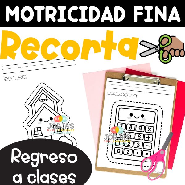 Motricidad fina Práctica de tijeras Scissors practice Regreso a clases ...