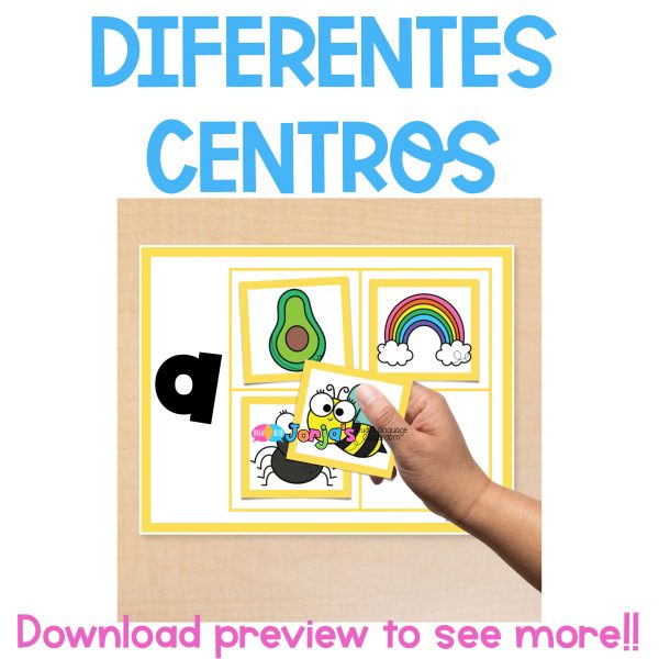 Centros de fonética en español Spanish Phonics GROWING BUNDLE - Jorja's ...