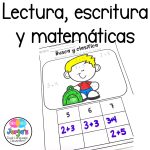 Hojas de trabajo Primer grado NO PREP en español Lectura escritura ...