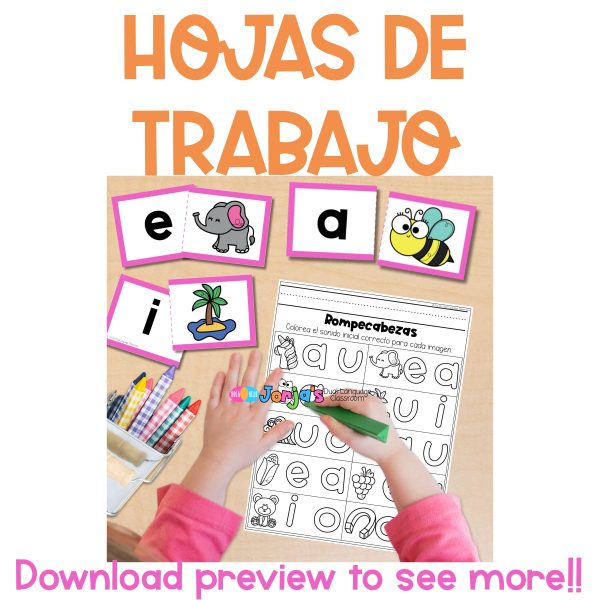 Centros de fonética en español Spanish Phonics GROWING BUNDLE - Jorja's ...