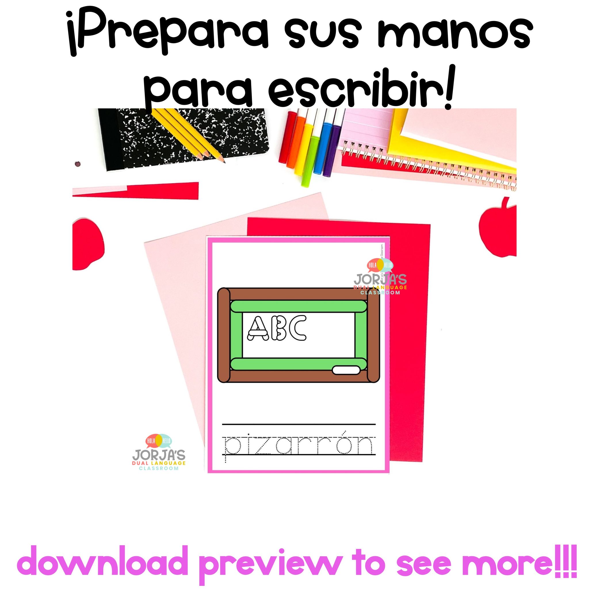 Plastilina Motricidad fina Back to School in Spanish Regreso a clases ...