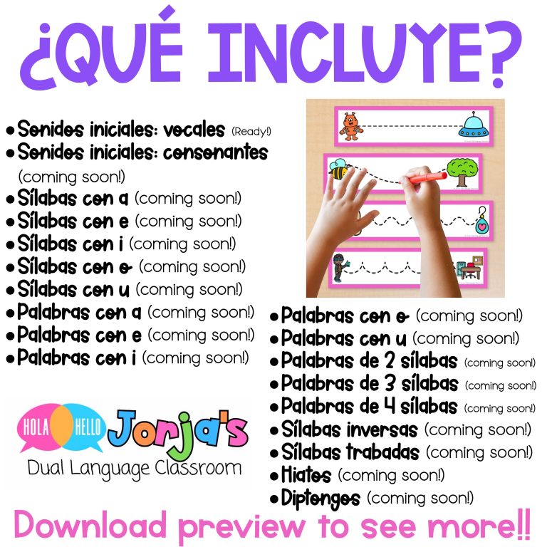 Centros de escritura con fonética en español Spanish Phonics Writing ...