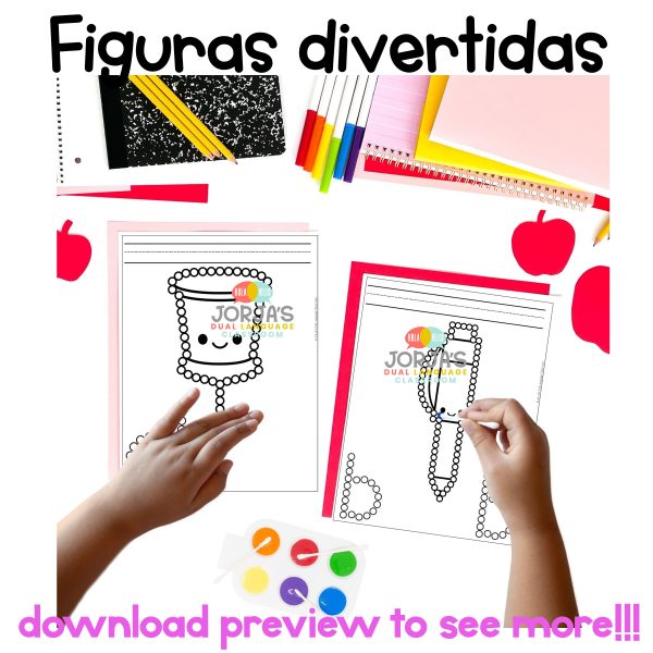 Motricidad fina Puntitos Regreso a clases Actividades Back to School in ...