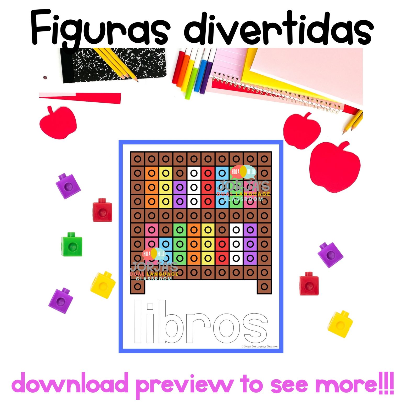 Motricidad fina Construye con bloques Actividades Back to School in ...