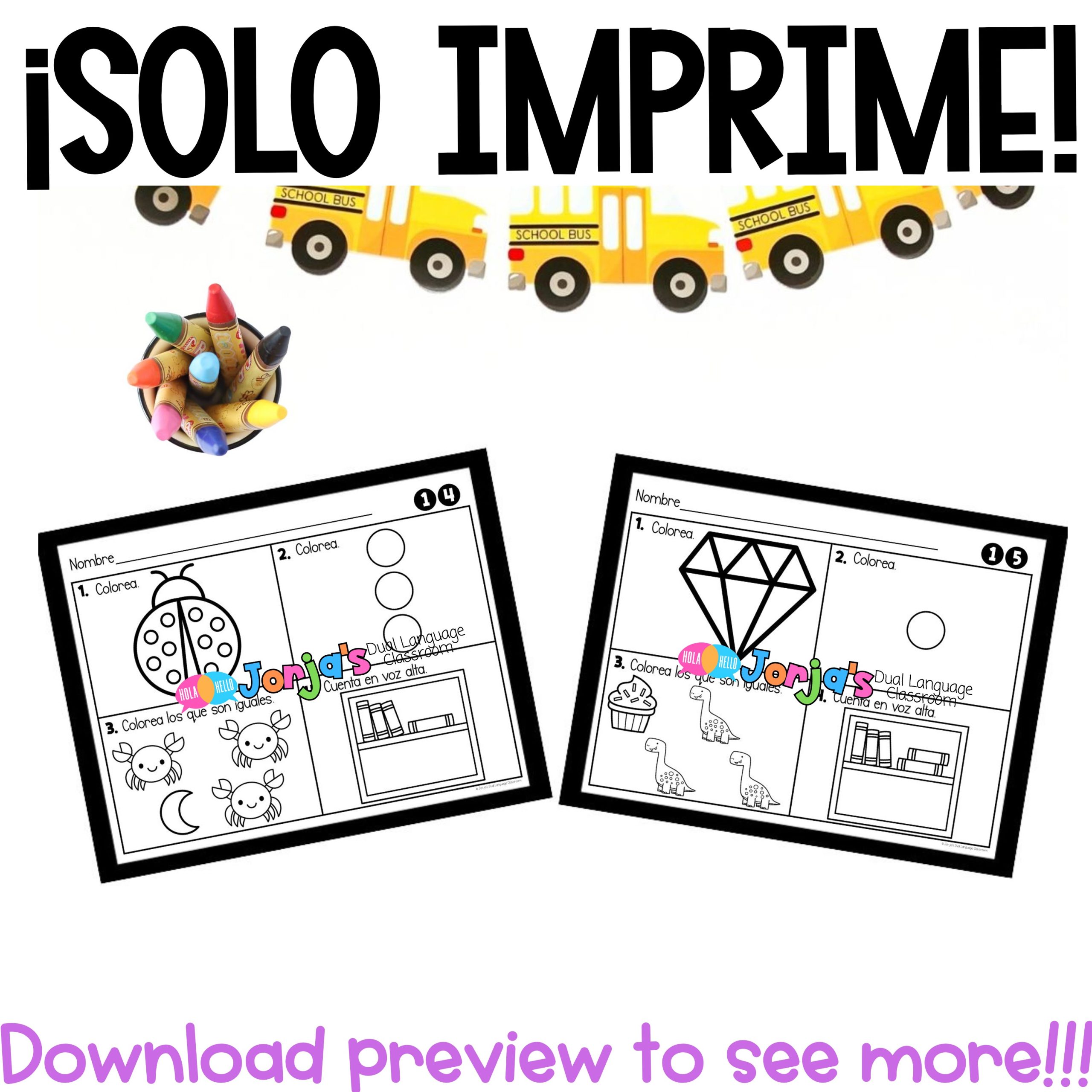 Repaso diario kínder español Spanish Spiral Review Agosto Matemáticas ...