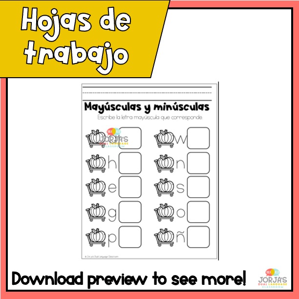 Kinder Literacy Centers Spanish Centros de Lectura para Kinder Octubre ...