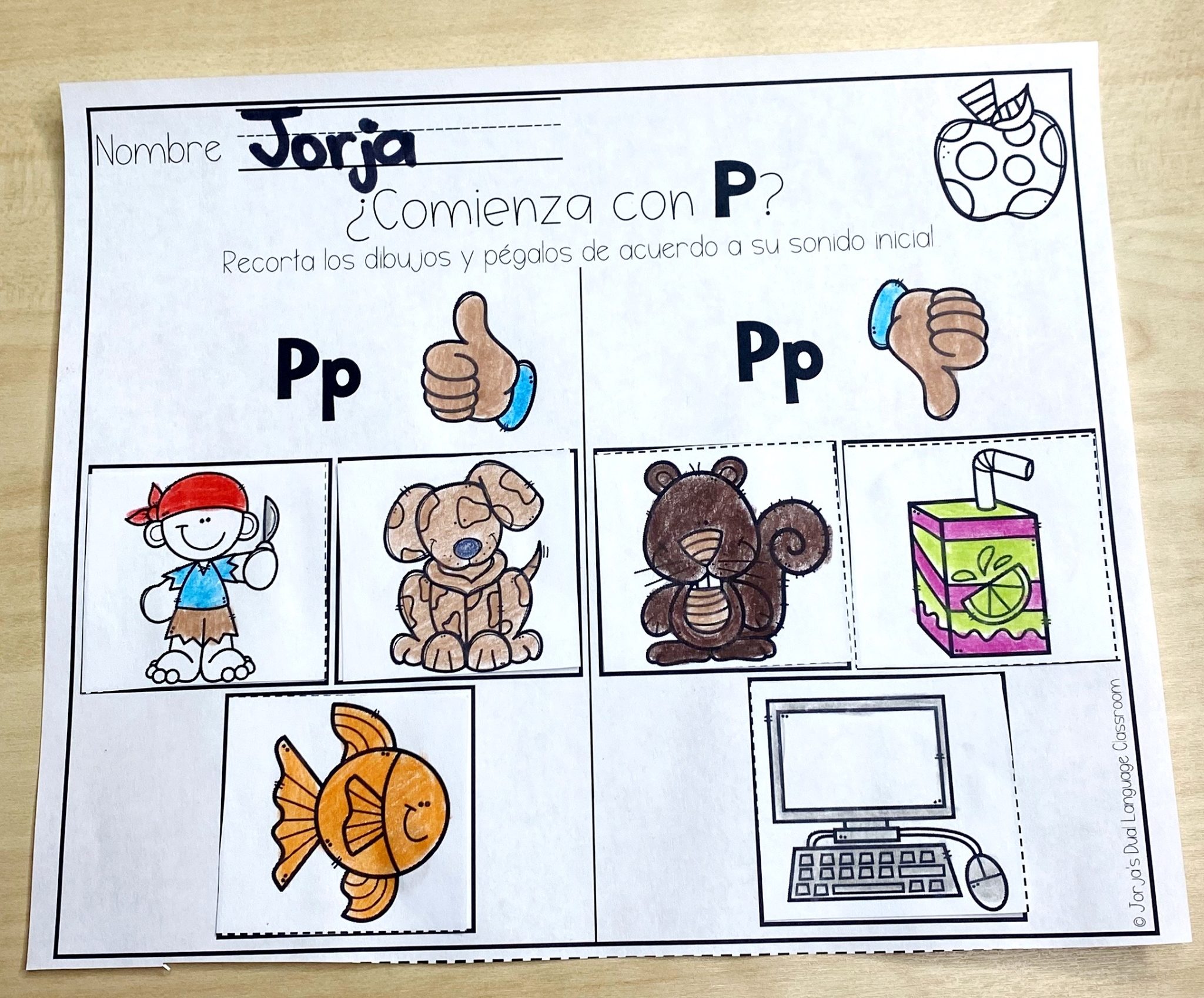 September Activities for Kids in Spanish Actividades para niños ...