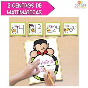Centros de matemáticas primer grado octubre First Grade Math Centers ...
