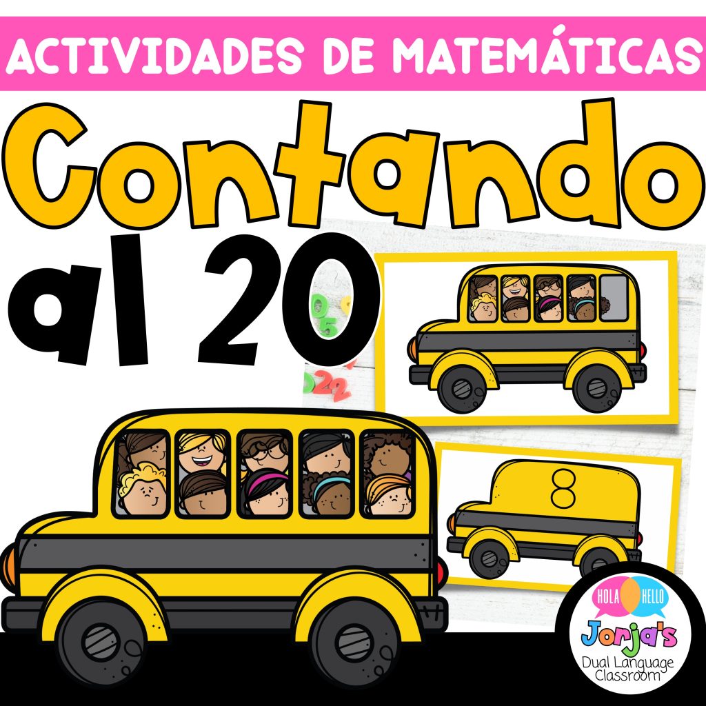 Contando Números del 1 al 20 Actividad y Hoja de trabajo Numbers 1 to ...