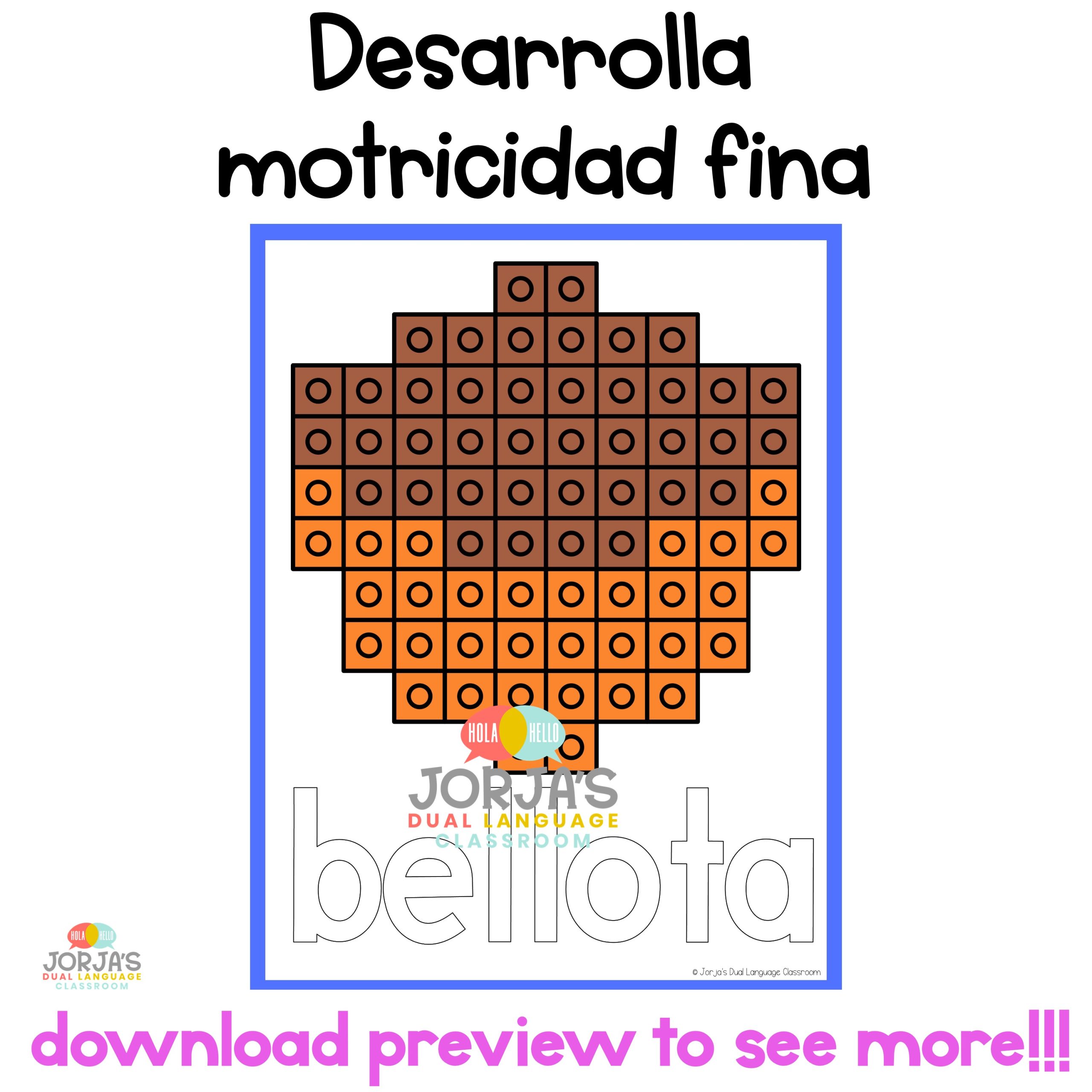 Motricidad fina Construye con bloques Ejercicios Otoño Fine Motor ...