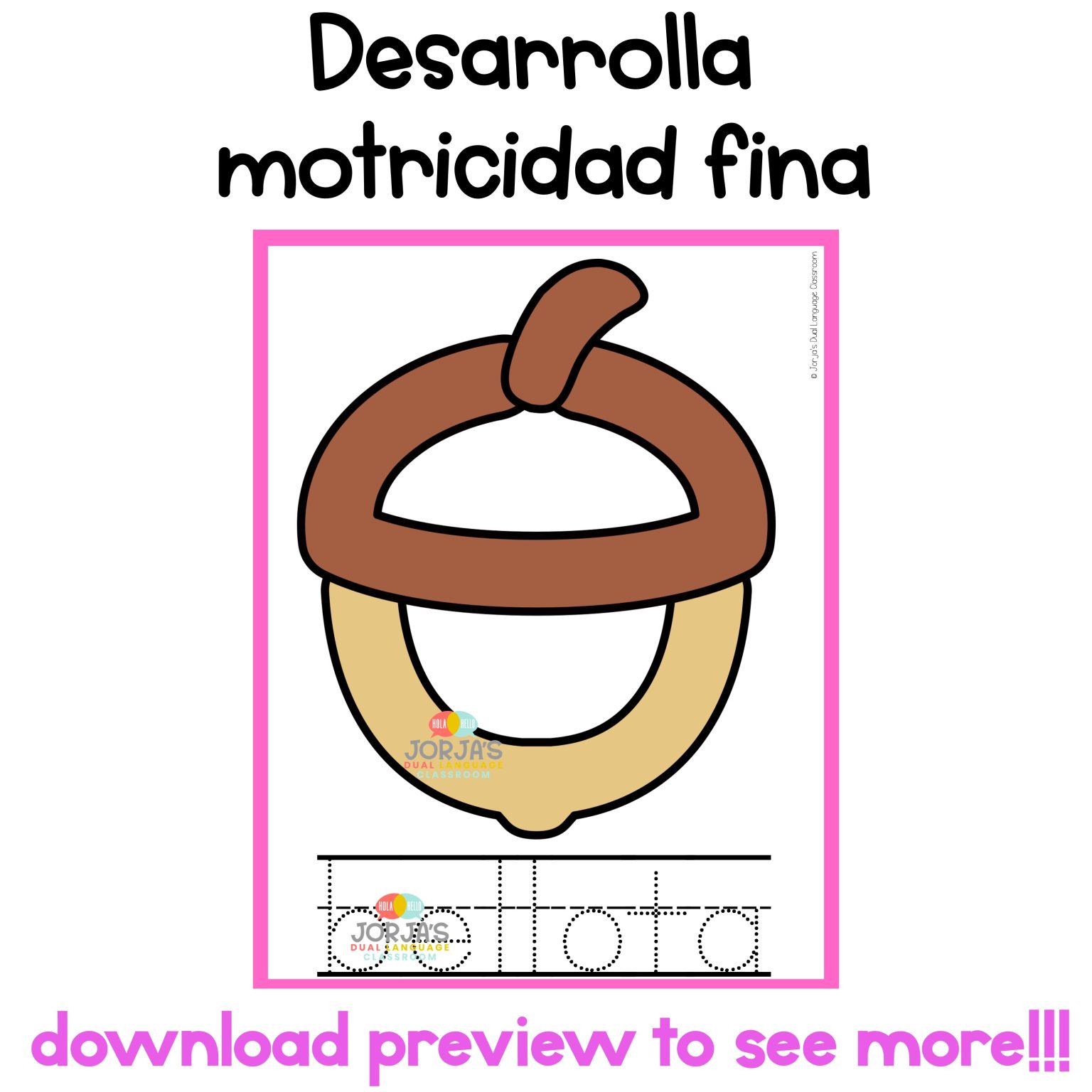 Motricidad fina Plastilina Ejercicios Otoño Fine Motor Skills Spanish ...